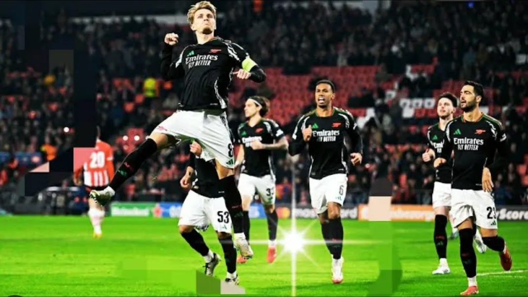 ⚡ Arsenal Smash Records in Eindhoven with 7-1 UCL Masterclass! 🔥⚽
